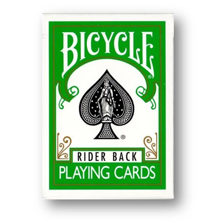 Bicycle Standard Green Back