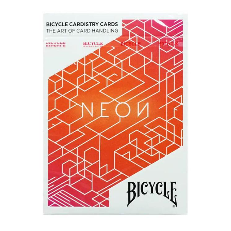Bicycle Neon Orange Cardistry