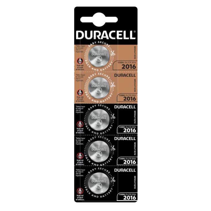 Duracell dugmaste baterije CR2016 DUR-CR2016/BP5