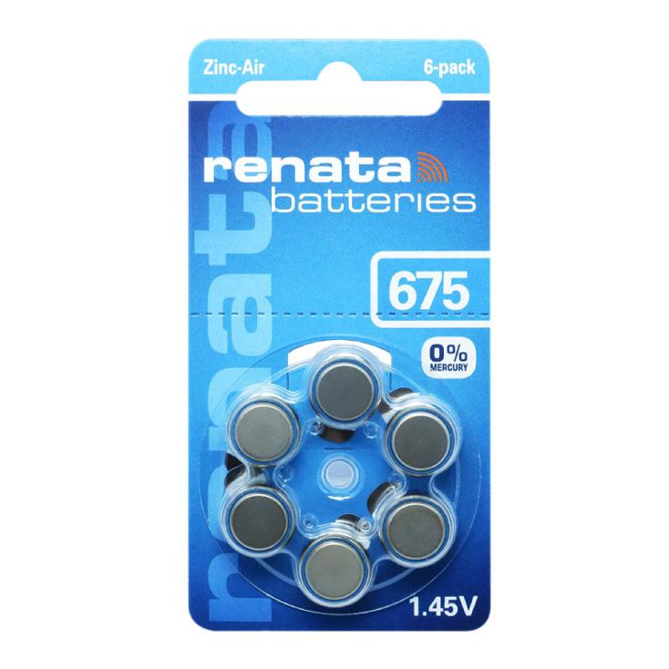 Baterija za slušni aparat Renata-ZA675/BP6