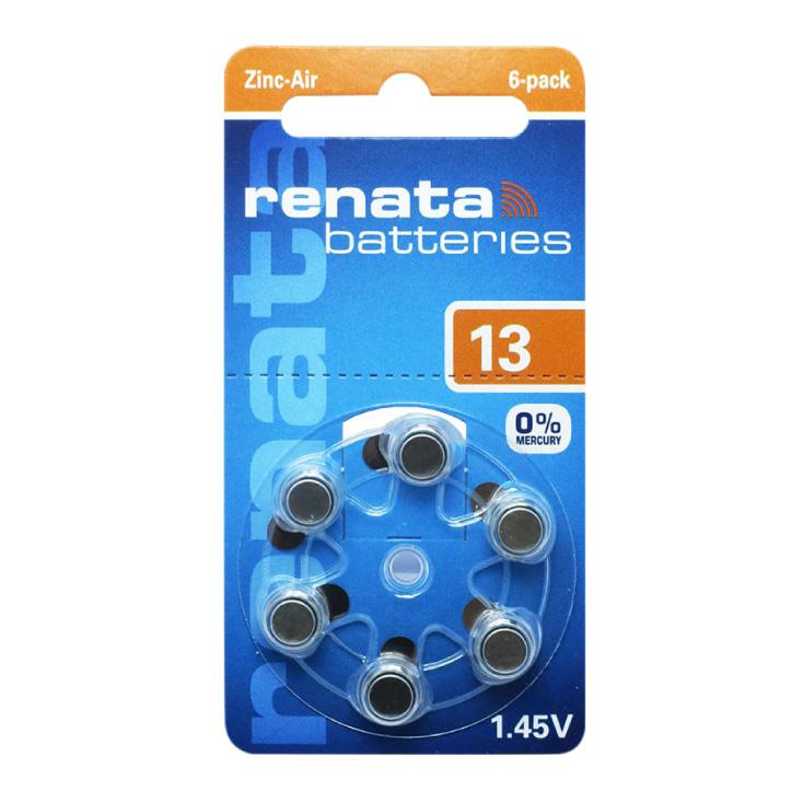 Baterija za slušni aparat Renata-ZA13/BP6