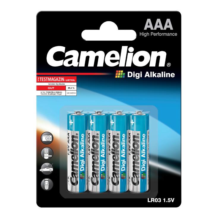 Camelion alkalne baterije AAA CAM-LR03-DIGI-1250/BP4