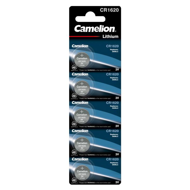 Camelion dugmaste baterije CR1620 CAM-CR1620/BP5