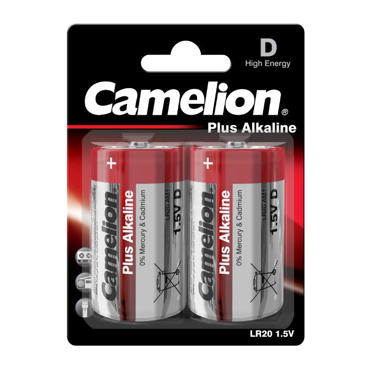 Camelion alkalne baterije D CAM-LR20/BP2
