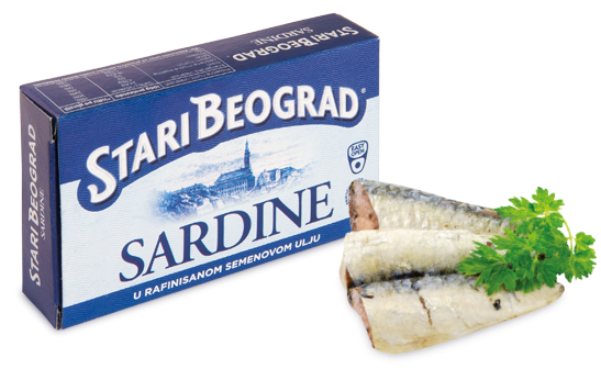 SARDINA STARI BEOGRAD RETRO 100g