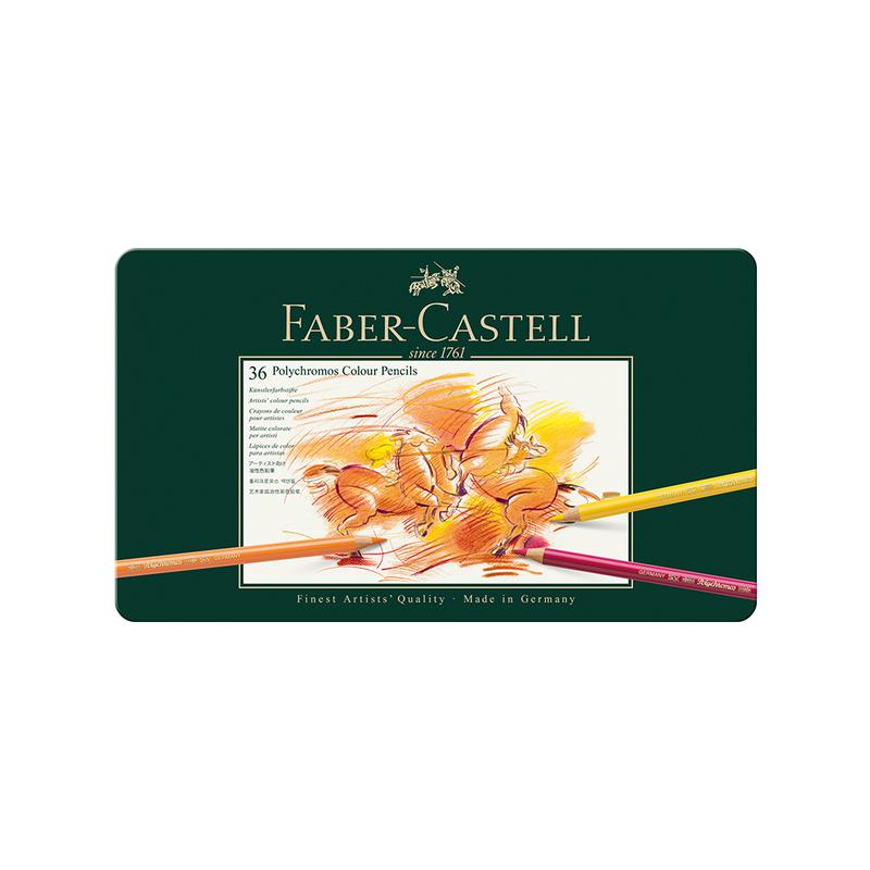 Drvene bojice Faber Castell Polychromos 1/36 110036 metalna kutija