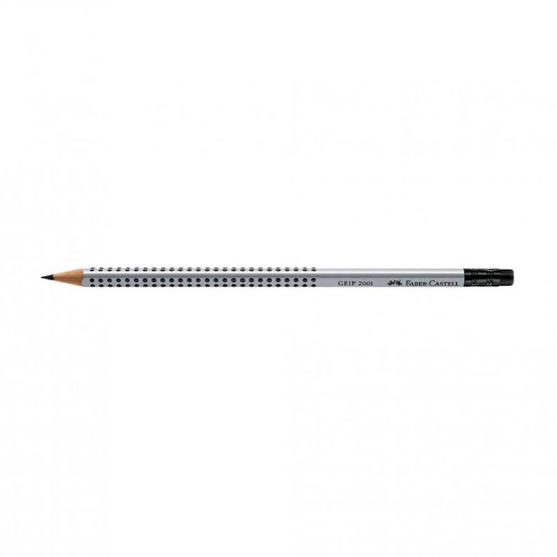 Faber Castell Grafitna olovka Faber Castel GRIP HB sa gumicom siva 117200 (12605)