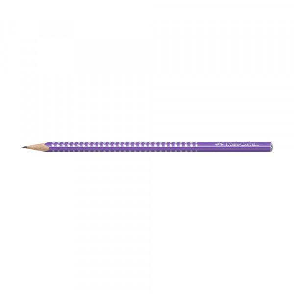 Faber Castell Grafitna olovka Faber Castel GRIP HB Sparkle118204 pearl purple