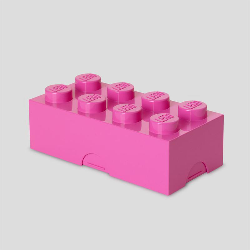 LEGO kutija za odlaganje ili užinu, mala (8): Jarko ljubičasta