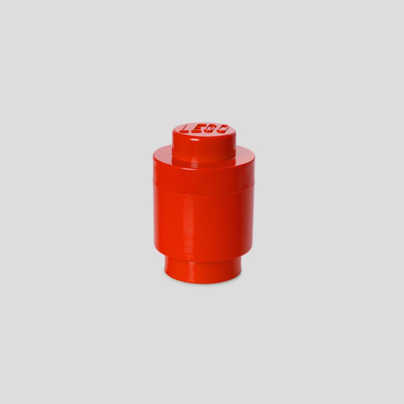LEGO kutija za odlaganje, okrugla (1): Crvena