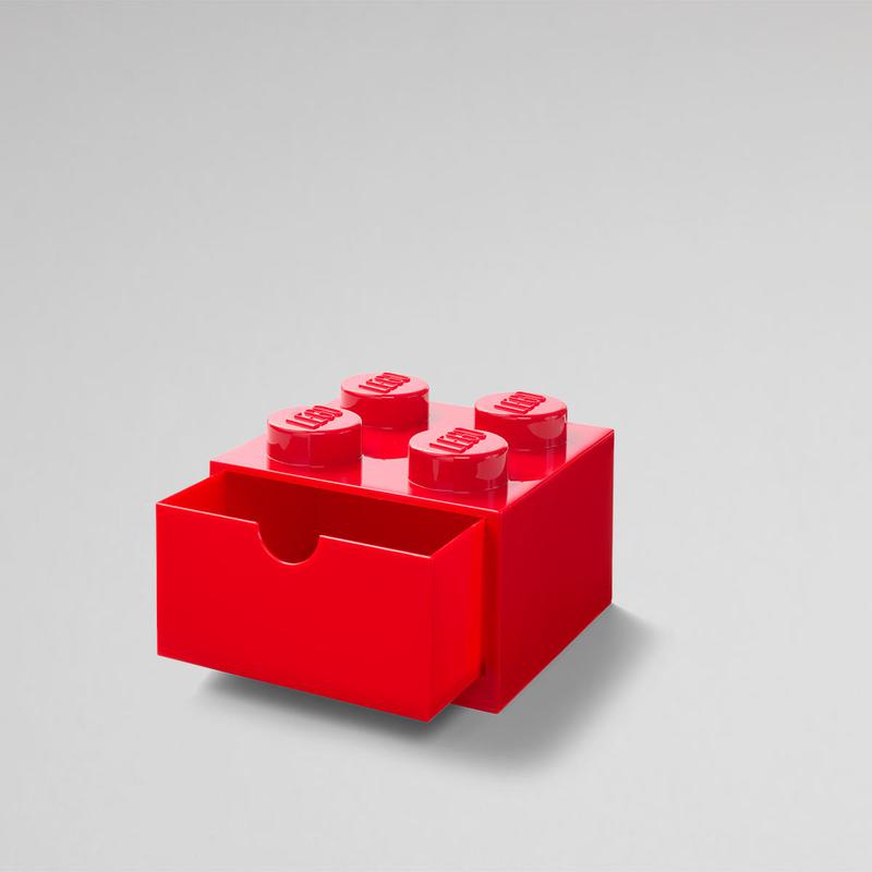 LEGO stona fioka (4): Crvena