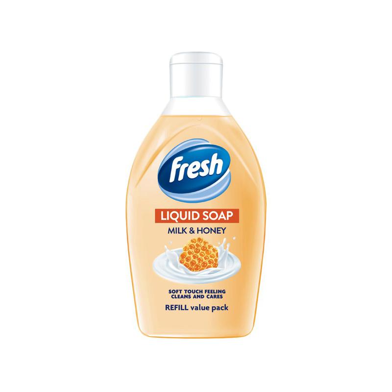 Tečni sapun FRESH 1 lit. med&mleko