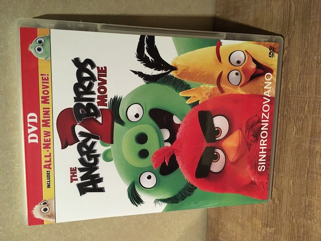 The Angry Birds 2 Movie DVD
