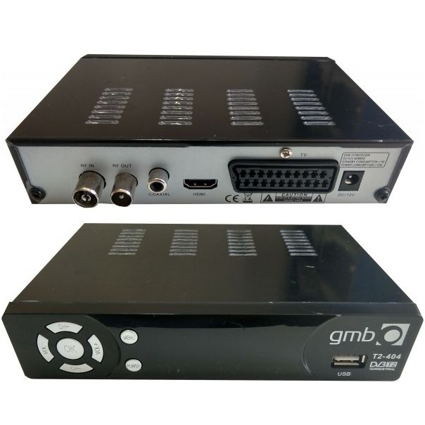 GEMBIRD Set top box GMB-T2-404