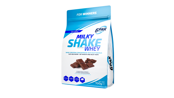 6Pak Milky Shake Whey 700 g Čokolada
