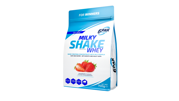 6Pak Milky Shake Whey 700 g Kivi-Jagoda