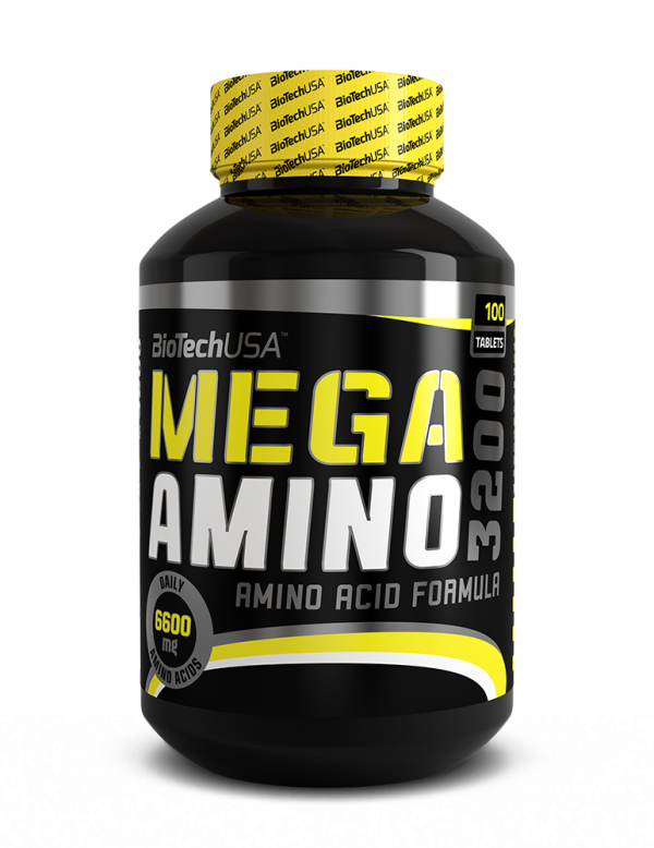 BioTech USA Mega Amino 3200, 100 tbl