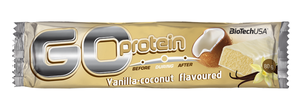 BIOTECH USA GO PROTEIN BAR 80 G VANILA-KOKOS