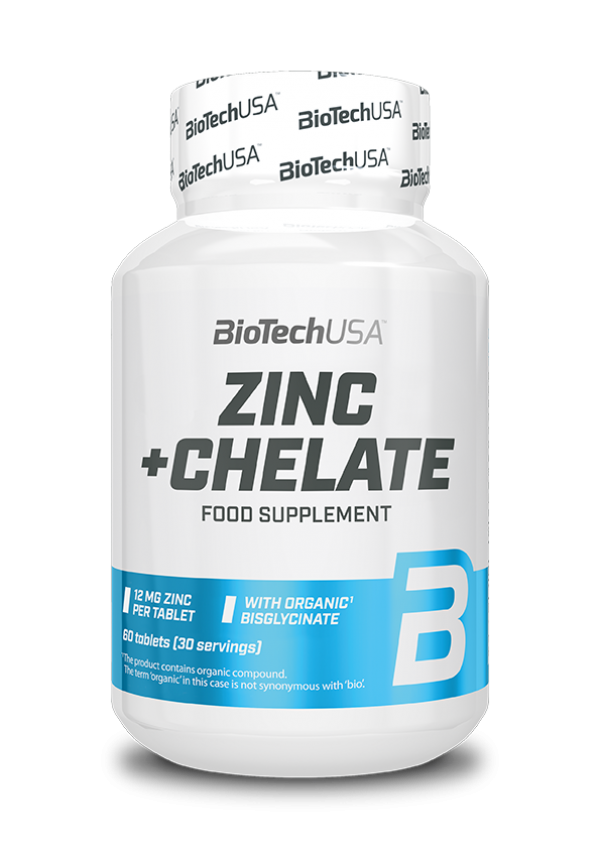 BioTech USA Zinc + Chelate 60 tbl