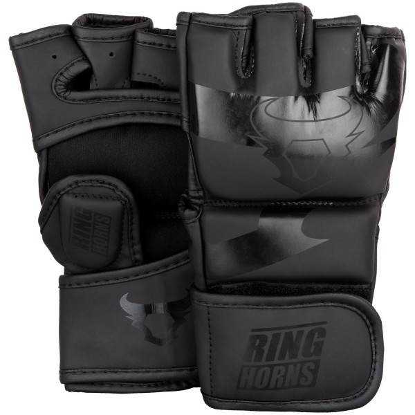Ring Horns Rukavice MMA Charger Crno/Crne M