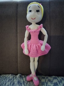 Amigurumi igračke balerina