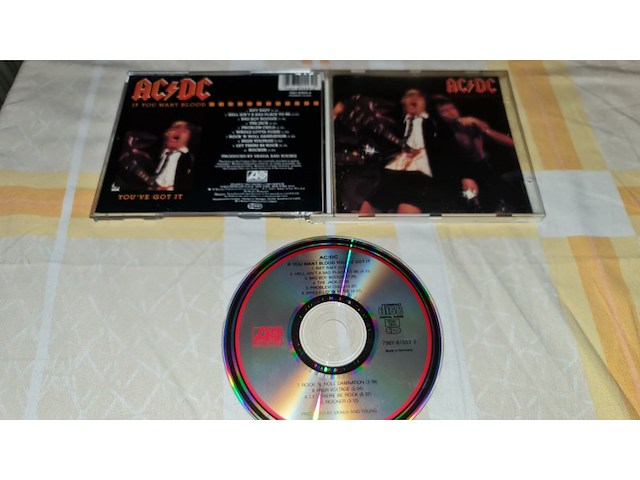 AC/DC - If you want blood you`ve got it , ORIGINAL