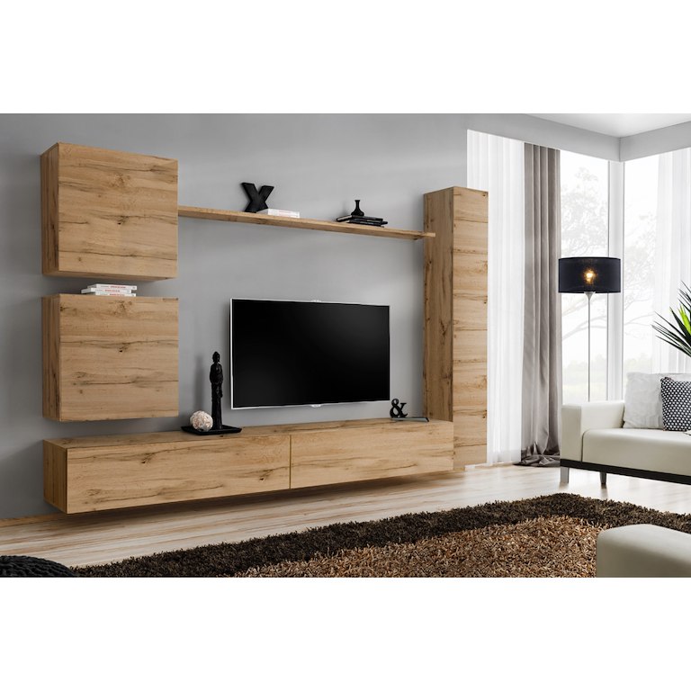 Regal Switch VIII 280x40x180 cm natur