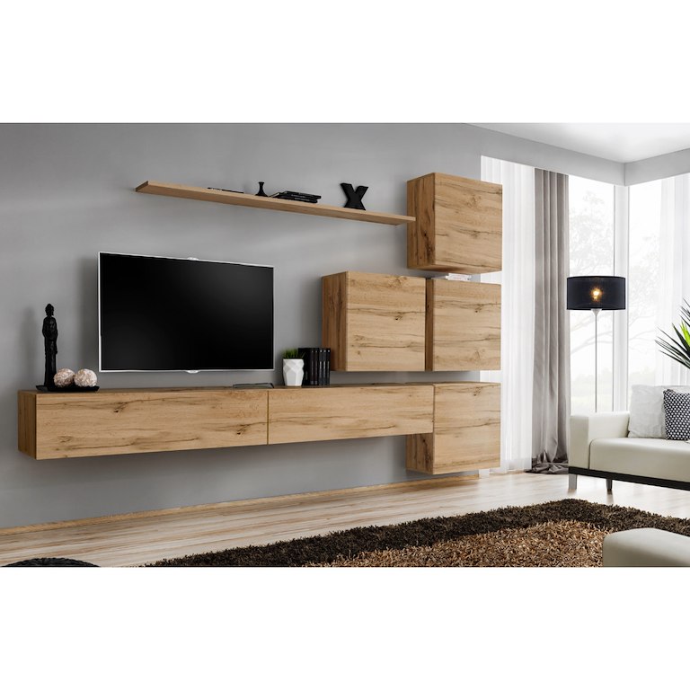 Regal Switch IX 280x40x180 cm natur