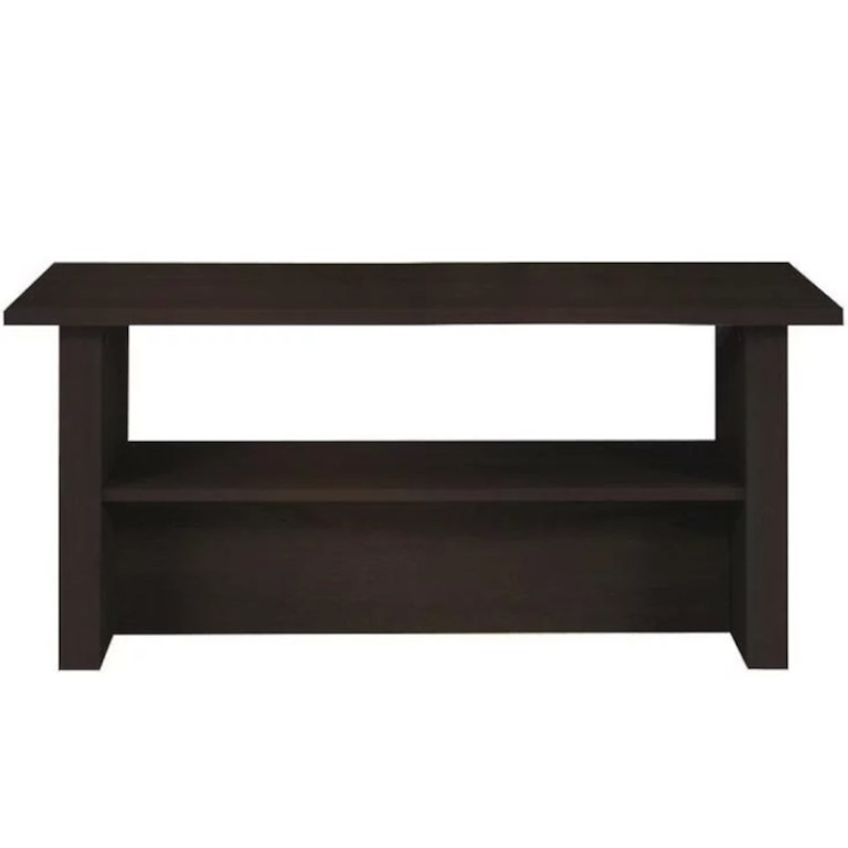 Klub sto Finesse 1 polica 60x110x49 cm wenge