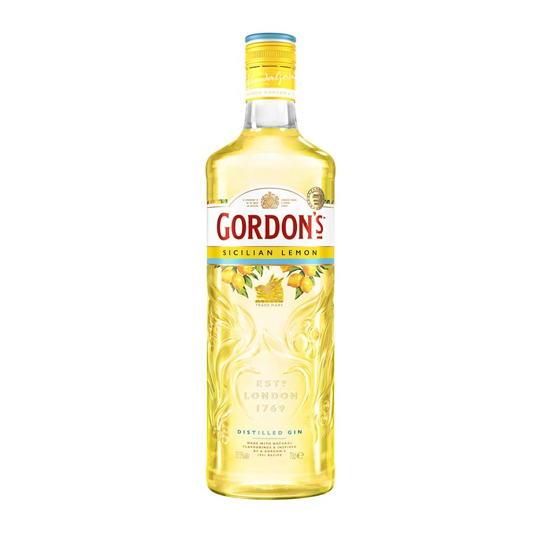 Gordons gin sicilian lemon 0.7l gordons