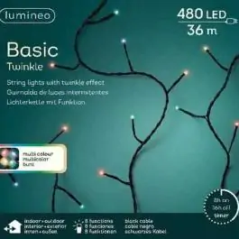 Novogodišnje lampice za spoljnu i unutrašnju upotrebu 9m 120 LED LUMINEO