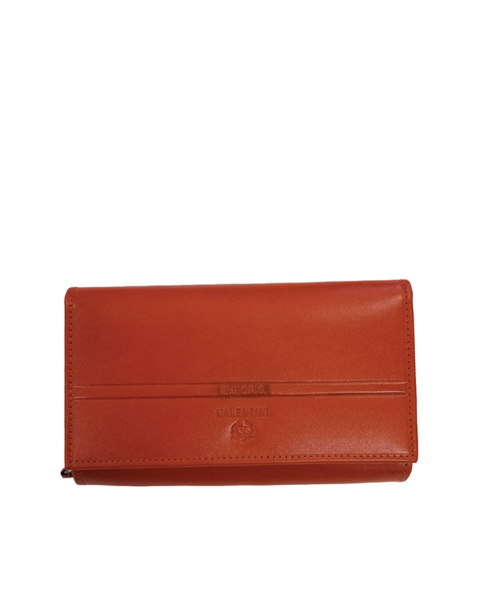 NOVČANIK EMPORIO CASUAL ONE LEATHER ORANGE Alba Valentini