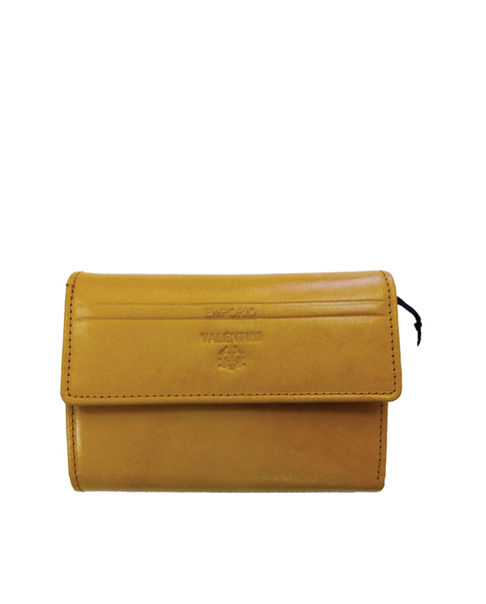 NOVČANIK EMPORIO LEATHER YELLOW Alba Valentini