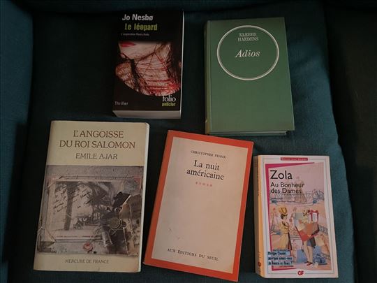Knjige na francuskom jeziku