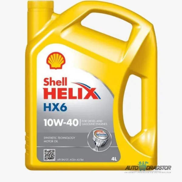 ULJE SHELL HELIX HX6 10W-40 4L