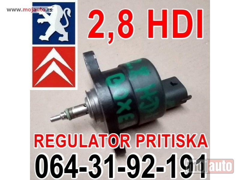 2,8 HDI REGULATOR PRITISKA Goriva Pežo Peugeot Citroen