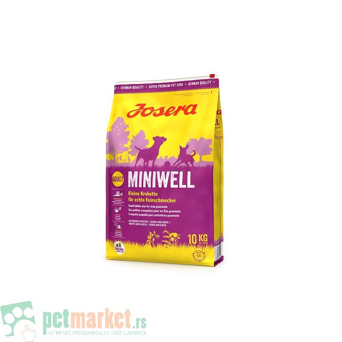 Josera: Hrana za pse malih rasa Miniwell , 10 kg