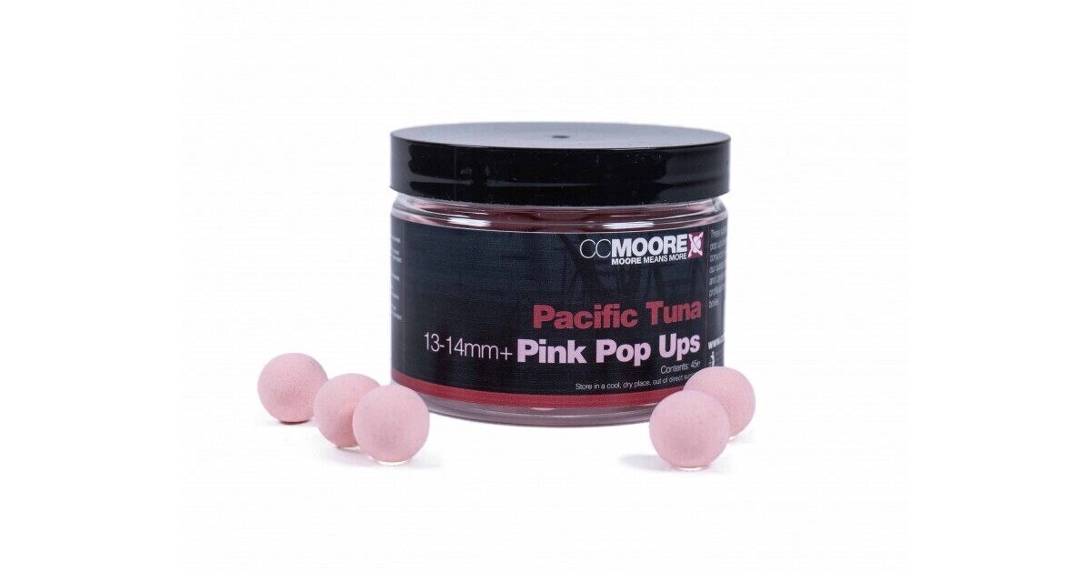 Pacific Tuna Pink Pop Ups 13-14mm