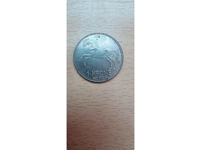 Norway 1 krone, 1972