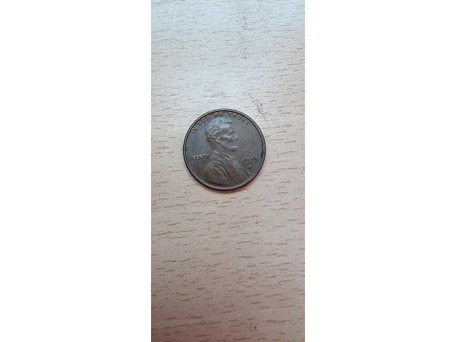 USA 1 cent, 1975