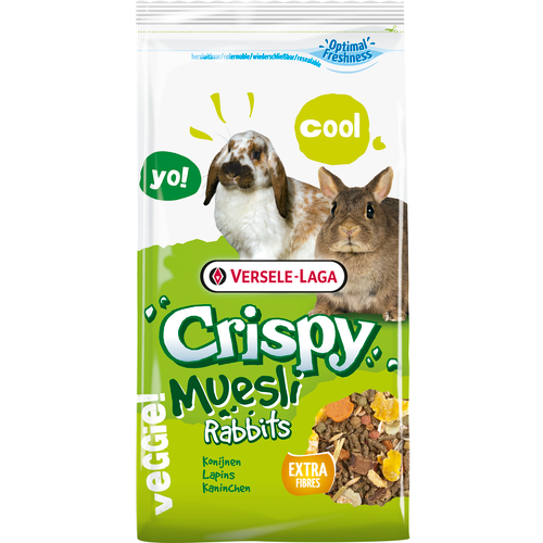 Versele-Laga CRISPY MUESLI RABBITS 20 kg, kompletna hrana za zečeve