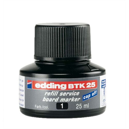 Refil za board marker Edding BTK 25 ml Crni
