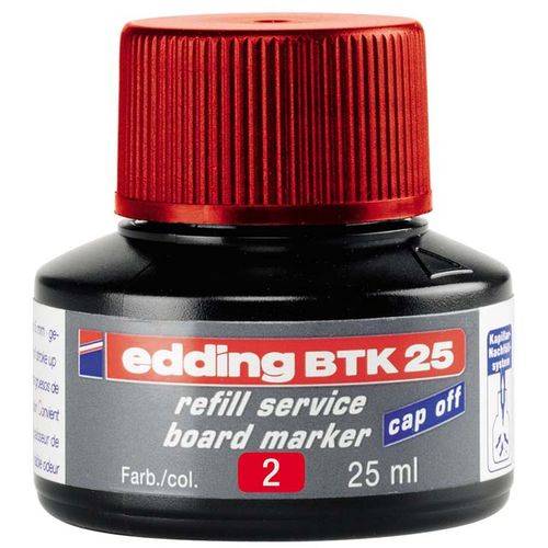 Refil za board marker Edding BTK 25 ml Crveni