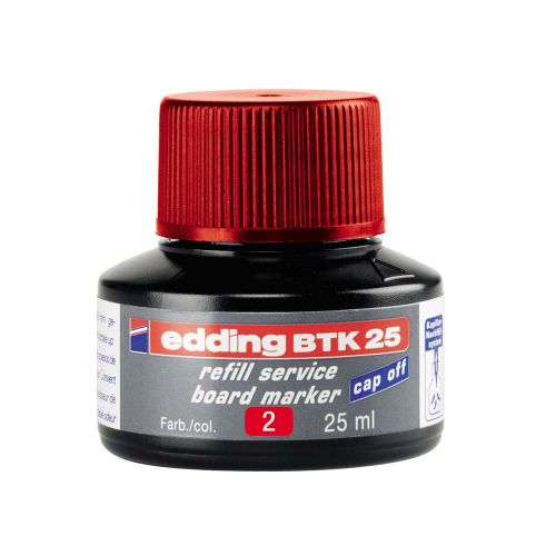 Refil za board marker Edding BTK 25 ml Crveni