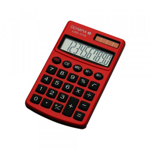 Kalkulator Olympia LCD 1110 Red