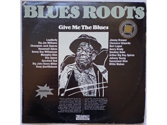 VARIOUS  -  2LP GIVE  ME  THE  BLUES