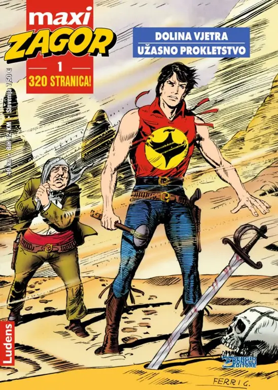 Ludens Zagor Maxi 1-Dolina vjetra/Užasno prokletstvo -reprint