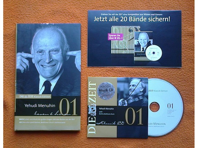 YEHUDI MENUHIN (Die Zeit 01) Lesen Und Horen (CD+book)