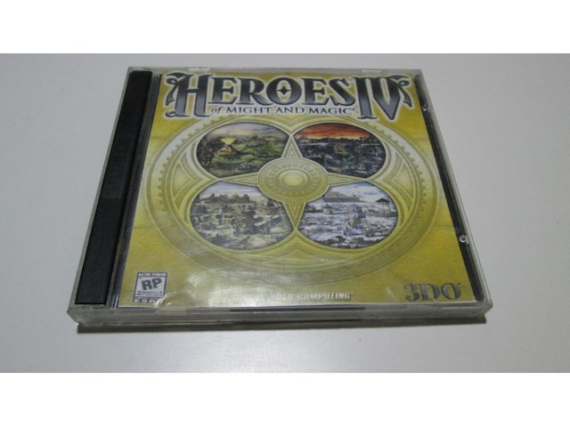 Heroes of might and magic IV, dva CDa