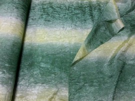 Zavesa kratka preliv boja zeleno bež